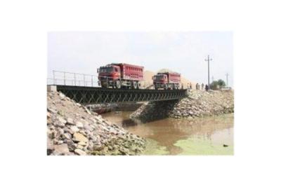 China HD 200 Portable Steel Bailey Bridge - Prefabricated Compact Design with 90m Span and 25-Year Warranty for sale