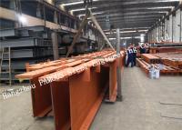 China Prefabricated Q355b Strength Galvanized Structural Steel Fabrications Steel Member Surface Painting for sale