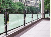 China Home Decoration Metal Aluminum Glass Balustrade U Channel Bottom For Indoors And Outdoors for sale