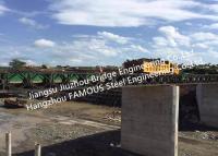 China Prefabricated Bailey Steel Bridge For Water Conservancy Project Portable Structural Steel Bridge With Supporting Piers for sale