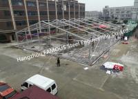 China Climbing Roof Type Metal Storage Tents Outdoor Windproof Pvc Steel Framed Hangars for sale