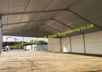 China Climbing Roof Type Metal Storage Tents Outdoor Windproof Pvc Steel Framed Hangars for sale