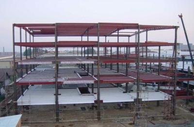 China High-Strength Multi-Storey Steel Building with 90m Span and Q235/Q345 Grade Light Steel Structure for sale