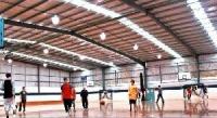 China Precision Prefabricated Steel Structure Pre-Engineered Building / Basketball Court / Prefab House for sale