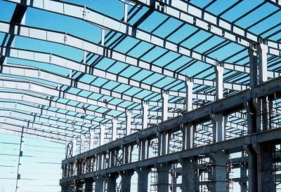 China Heavy Weight Metal Industrial Structural Pre-engineered Building With Multi-span for sale