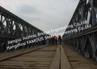 China Australia Standard Stable Fortified Medium Span Bailey Bridge Steel Bridge Truss Assembly New Zealand Certified for sale