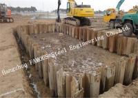 China U-Shaped Type Cold Rolled Sheet Pile For Steel Structure Building Foundation Construction for sale