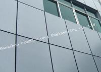 China British Standard Aluminum Panel Metal Glass Curtain Wall For Commercial Office for sale