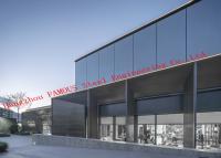China Insulated Low E Film Rainscreen Glass Curtain Wall With Good Optical Performance for sale