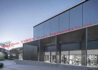 China Insulated Low E Film Rainscreen Glass Curtain Wall With Good Optical Performance for sale