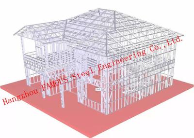China New Zealand AS/NZS Standard Pre-Engineered Building Construction Light Weight Steel Villa House for sale