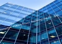 China Aluminum Framed Glazed Metal 3mm Glass Curtain Wall for sale