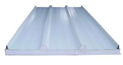 China Steel Building Metal Roofing Sandwich Panel EPS Filling 30mm to 150mm for sale