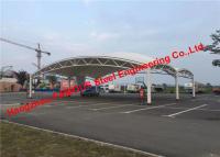 China Customized Light Weight Membrane Structural Car Parking Carport for sale