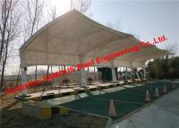 China Customized Light Weight Membrane Structural Car Parking Carport for sale