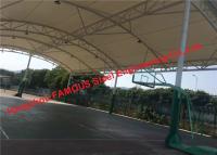 China High Tensile PVDF Membrane Structure for Sports Areas - 10-20 Year Warranty, Large Span Design with Steel Frame Support for sale