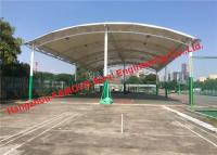China High Tensile PVDF Membrane Structure for Sports Areas - 10-20 Year Warranty, Large Span Design with Steel Frame Support for sale