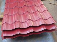 China Light Weight Metal Roofing Sheets Waterproof Glazed Tile Shaped for sale