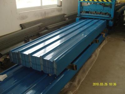 China Fabricated Fireproof Metal Roofing Sheets Coated High Strength for sale