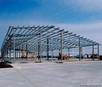 China Commercial Building Pre-engineering Building Fashionable Dissymmetric Structure for sale