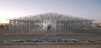 China Q235 / Q345 Structural Pre Engineered Buildings With Hot Galvanized Steel for sale