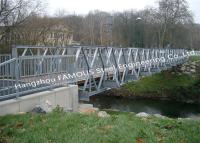China UK Standard Assembled Temporary Pedestrian Steel Bailey Bridge Public Transportation for sale