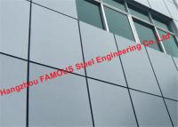 China Veneer 3003 Aluminum Curtain Wall For Commercial Building for sale