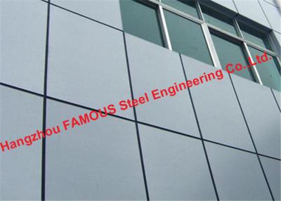China Veneer 3003 Aluminum Curtain Wall For Commercial Building for sale