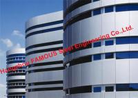China Veneer 3003 Aluminum Curtain Wall For Commercial Building for sale