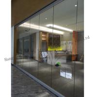 China Office Movable Acoustic Glazed Panel Tempered Interior Glass Wall Partition for sale