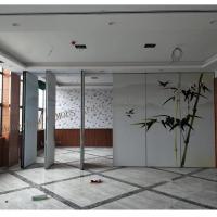 China 65mm Acoustic Sliding Room Dividers with STC 32-52dB Soundproofing for Commercial Spaces for sale