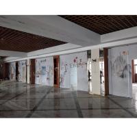 China 65mm Acoustic Sliding Room Dividers with STC 32-52dB Soundproofing for Commercial Spaces for sale