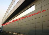 China 2200 Square Meters Aluminum Veneer Curtain Wall and Awning Exported To Oceania for sale