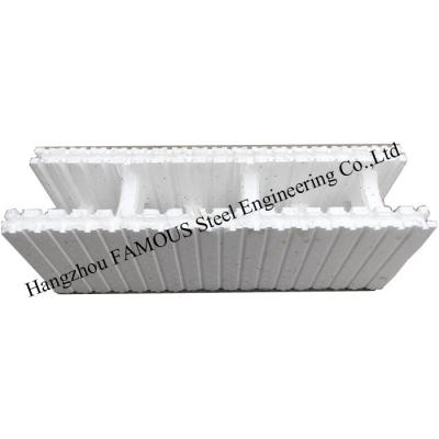 China Straight Panel EPS ICF Blocks 300mm Height 250mm Thickness with 28MPa Strength and 0.028 w/m·k Thermal Conductivity for sale