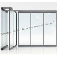 China Manual Movable Sliding Glass Partition Wall - 65mm Thickness, 38-58dB Soundproof Rating for Office & Commercial Spaces for sale