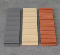 China Commercial Building 18mm Terracotta Facade Panel Fireproof Waterproof Cladding Curtain Wall for sale