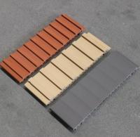 China Commercial Building 18mm Terracotta Facade Panel Fireproof Waterproof Cladding Curtain Wall for sale
