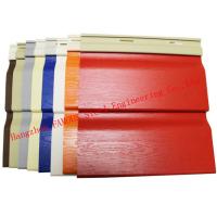 China light steel house exterior hanging board Customized Colored PVC Waterproof cladding exterior wall vinyl siding for sale