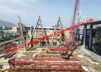 China Galvanized Commercial Steel Structural Pipe Truss Roof For Shopping Mall for sale