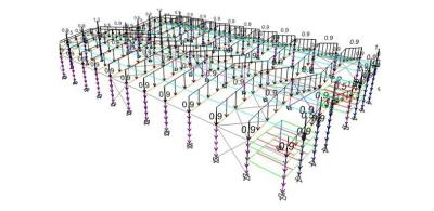 China Changable Parameter Structural Engineering Designs With ASTM / GB / JIS Standard for sale