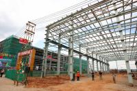 China Removable Pre-Engineering Building Durable With Angle / H / C Shape Steel for sale