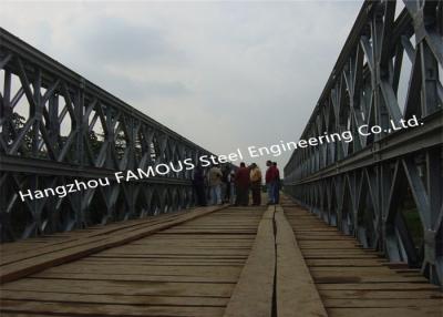 China UK British BS Standard Compact 200 Modular Panel Steel Bailey Bridge Equiv for sale