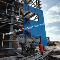 China Powder Plant Multi Storey Steel Building Box Column Frameworks With Insulated Panels for sale