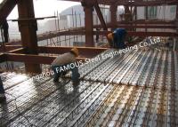 China Structural Steel Bar Truss Girder Metal Composite Deck For Concrete Floor for sale