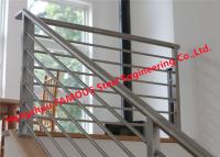 China Stainless Steel Stair Handrail 800mm Round/Rectangle Top Pipe with 304/316 Anti-Corrosion Material for sale