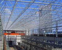 China Steel Truss Commercial Steel Buildings For Retail Stores, Strip Malls, Mega-Store for sale