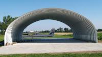 China Wide Span Steel Structure Aircraft Hangar Building with 90m Clear Span and Q235/Q345 Steel Grade for sale