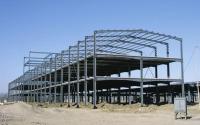China Multi-Span Customized Structural Steel Fabrications with 90m Clear Span and Q235/Q345 Steel Grades for sale