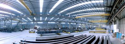 China Heavy Hot Dip Galvanized Structural Steel Fabrications Industrial Workshop Adopt Light Metal for sale