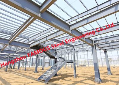 China AS/NZS 1554 Certified Structural Steel Fabrication with H-Section Beams and 2-10 Ton Crane Capacity for sale